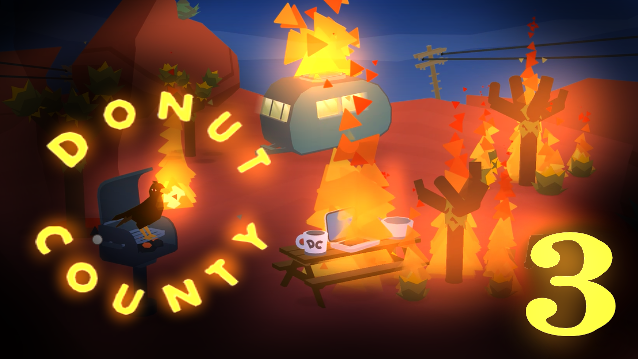 Donut County - Прохождение 3 - Огненный Ад