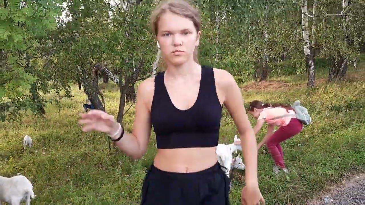 Семья коз. Марьинское. 22.07.2023