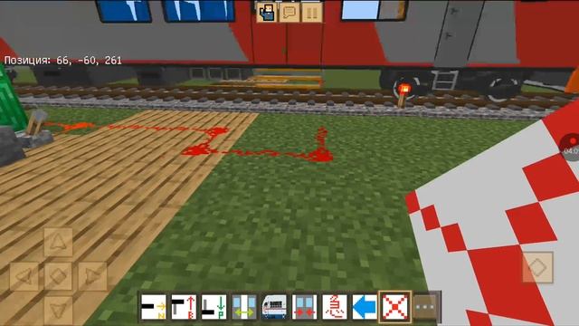 Обзор на мод ЭС-1 Ласточка и Сапсан в майнкрафт пе