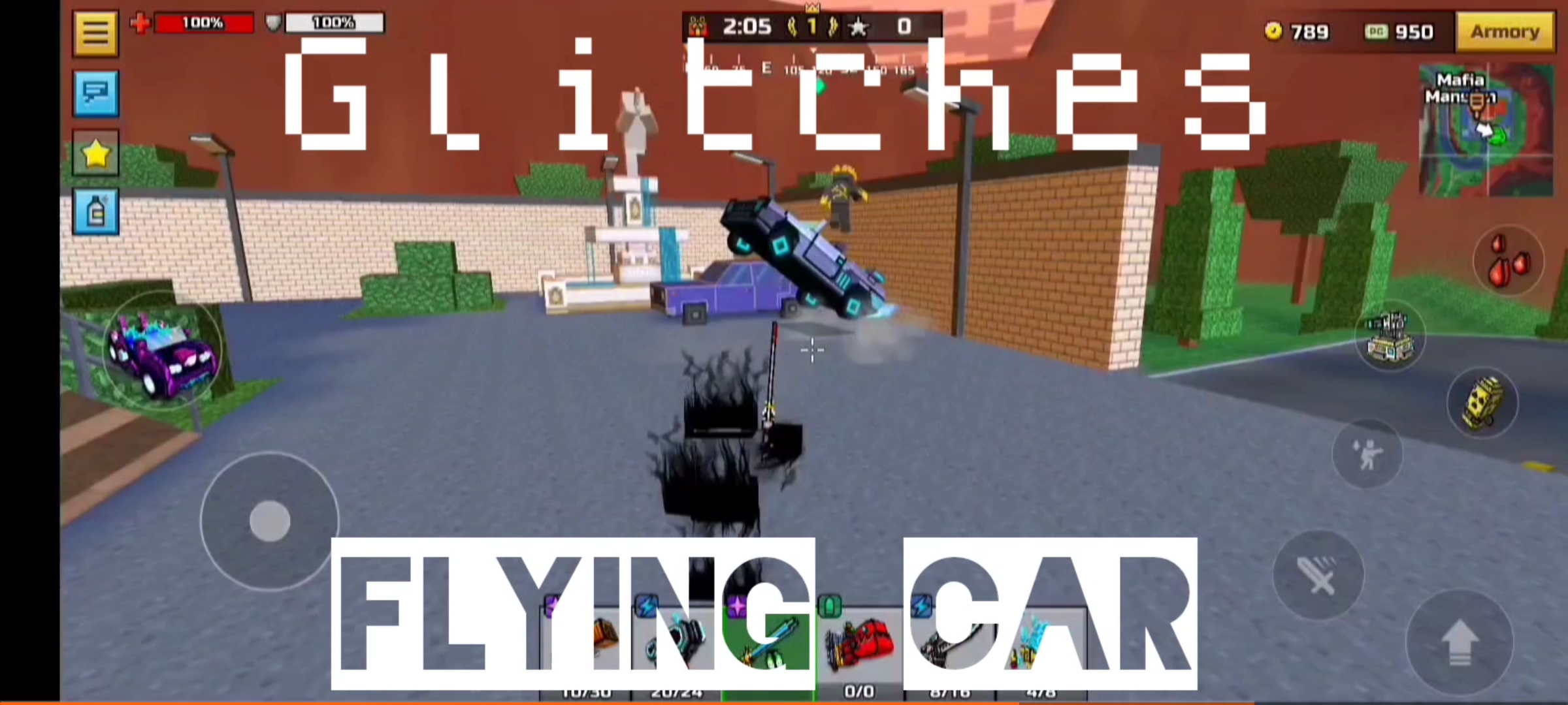 GLITCHES-Flying car (with @xdherobrinez)
