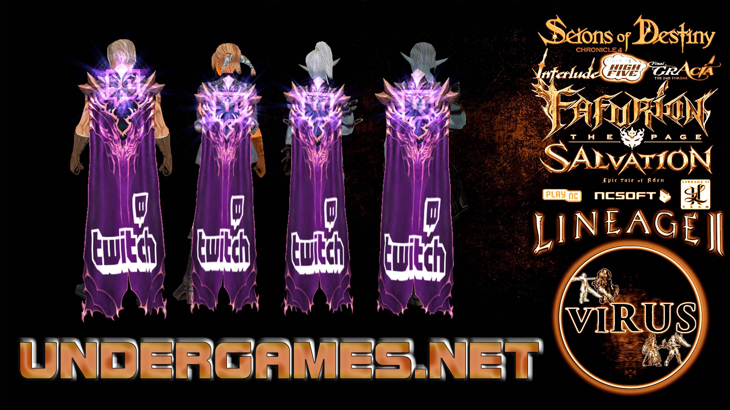 Twitch Cloak for LINDVIOR-INTERLUDE. UnderGames.Net ◄√i®uS►