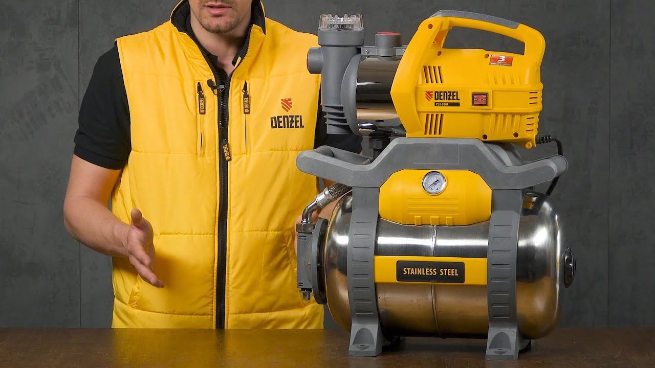 Обзор насосной станции DENZEL PSX950X