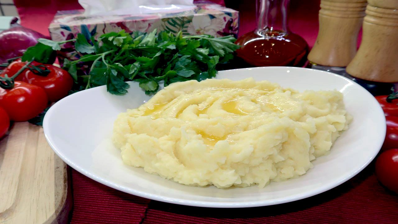 Воздушное картофельное пюре, как в детстве. Нежное, как облачко, вкусное и без комочков.