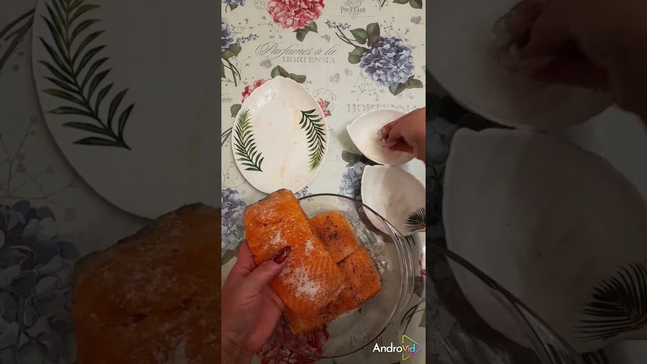 Солим рыбку красную-вкусную, прекрасную!