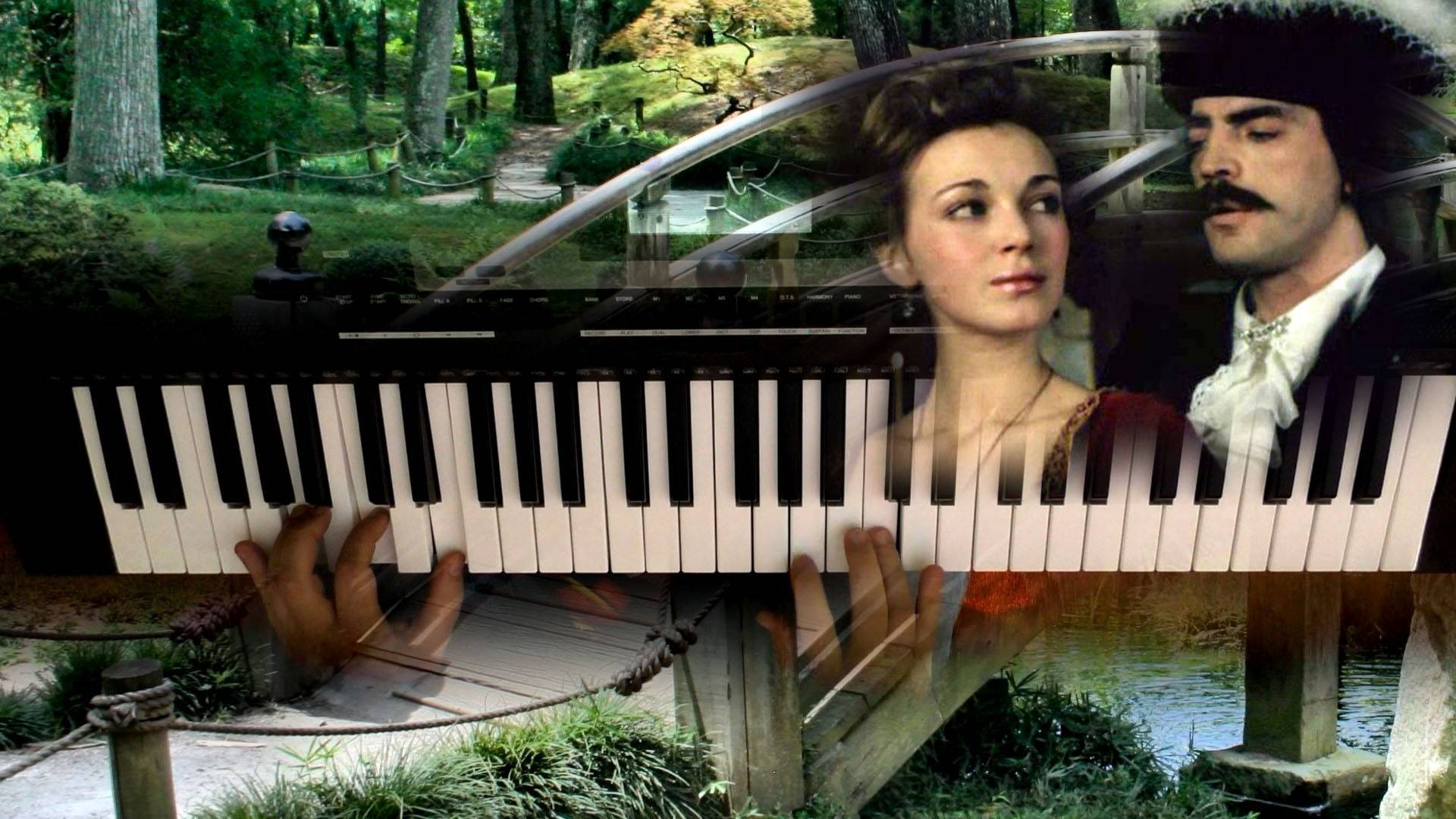 Играем мелодию ЛАНФРЕН ЛАНФРА на синтезаторе. Очень просто для начинающих.