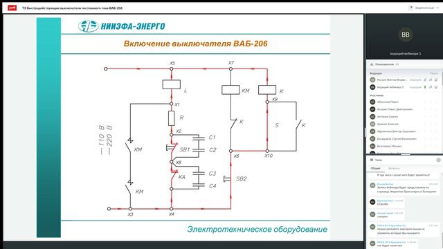ТЭ Быстродействующие выключатели постоянного тока ВАБ-206 (часть 2)