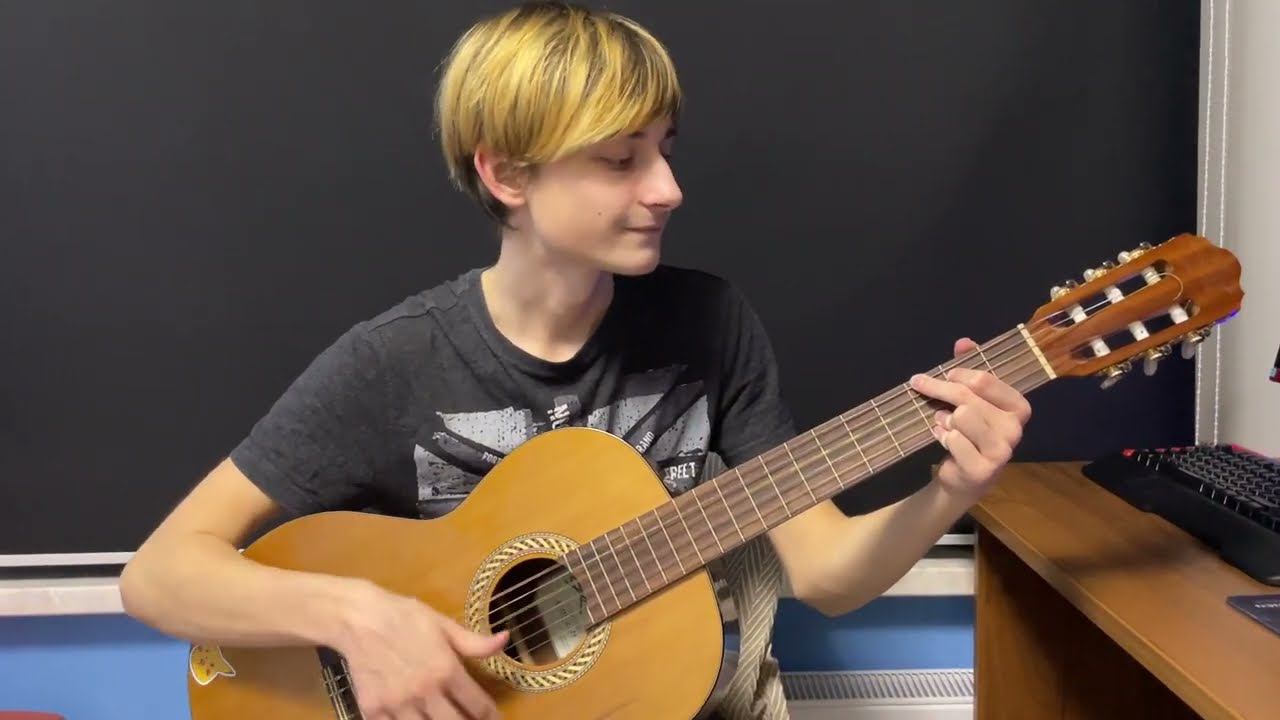 Когда твоя девушка больна Гитара Михаил Агров