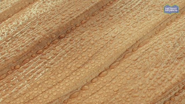 Покрытие ECOSTEEL® Цвет Кедр, текстурированный