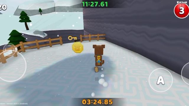 Super Bear Adventure прохождение на скорость