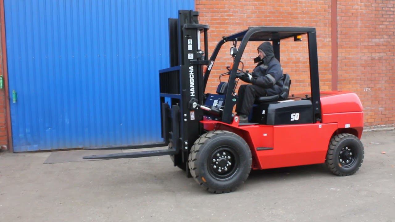 Вилочный дизельный погрузчик HANGCHA HC CPCD50-AXG53 высота подъема 3 м