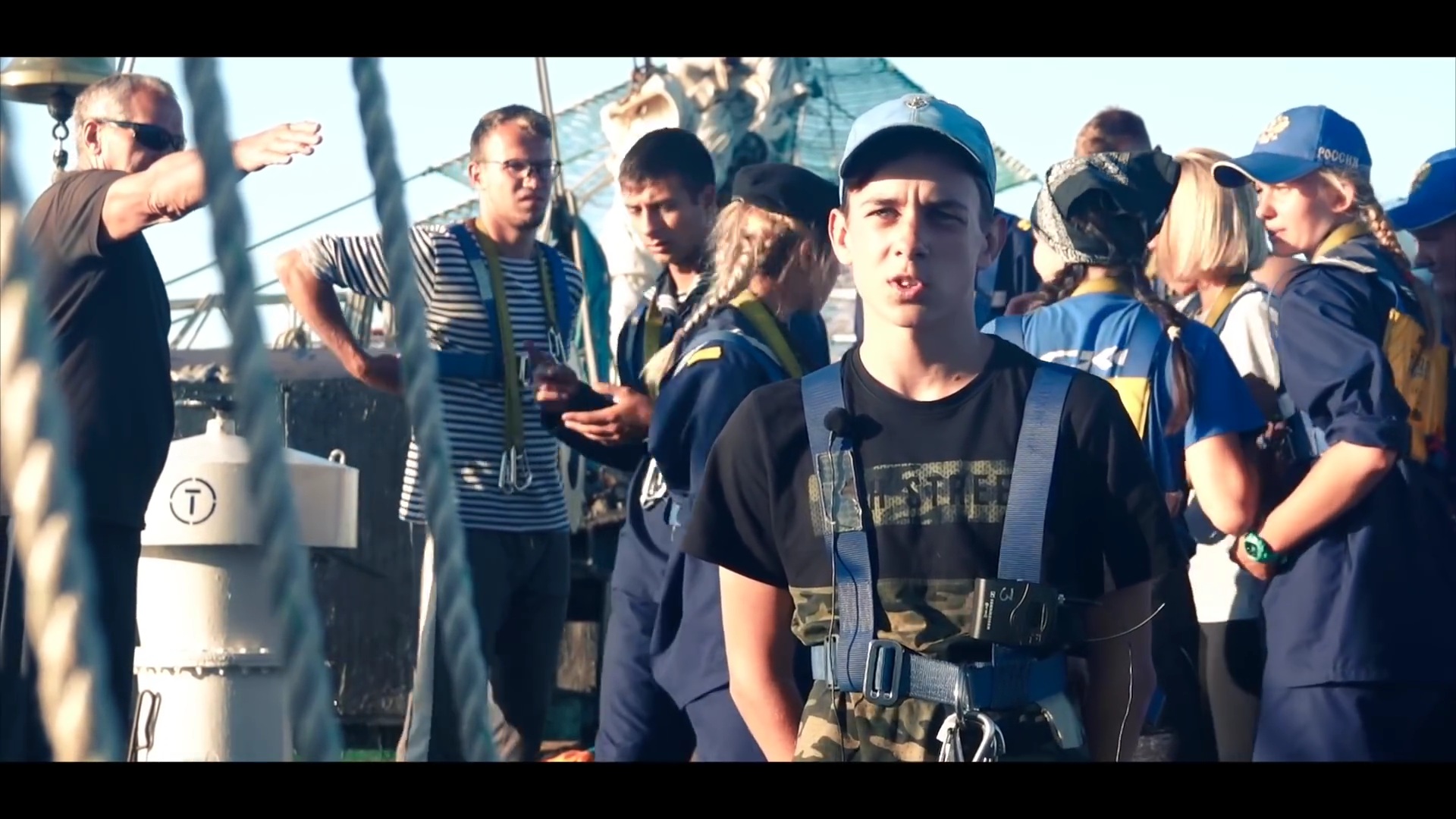 Молодёжь пробует себя в мореходстве