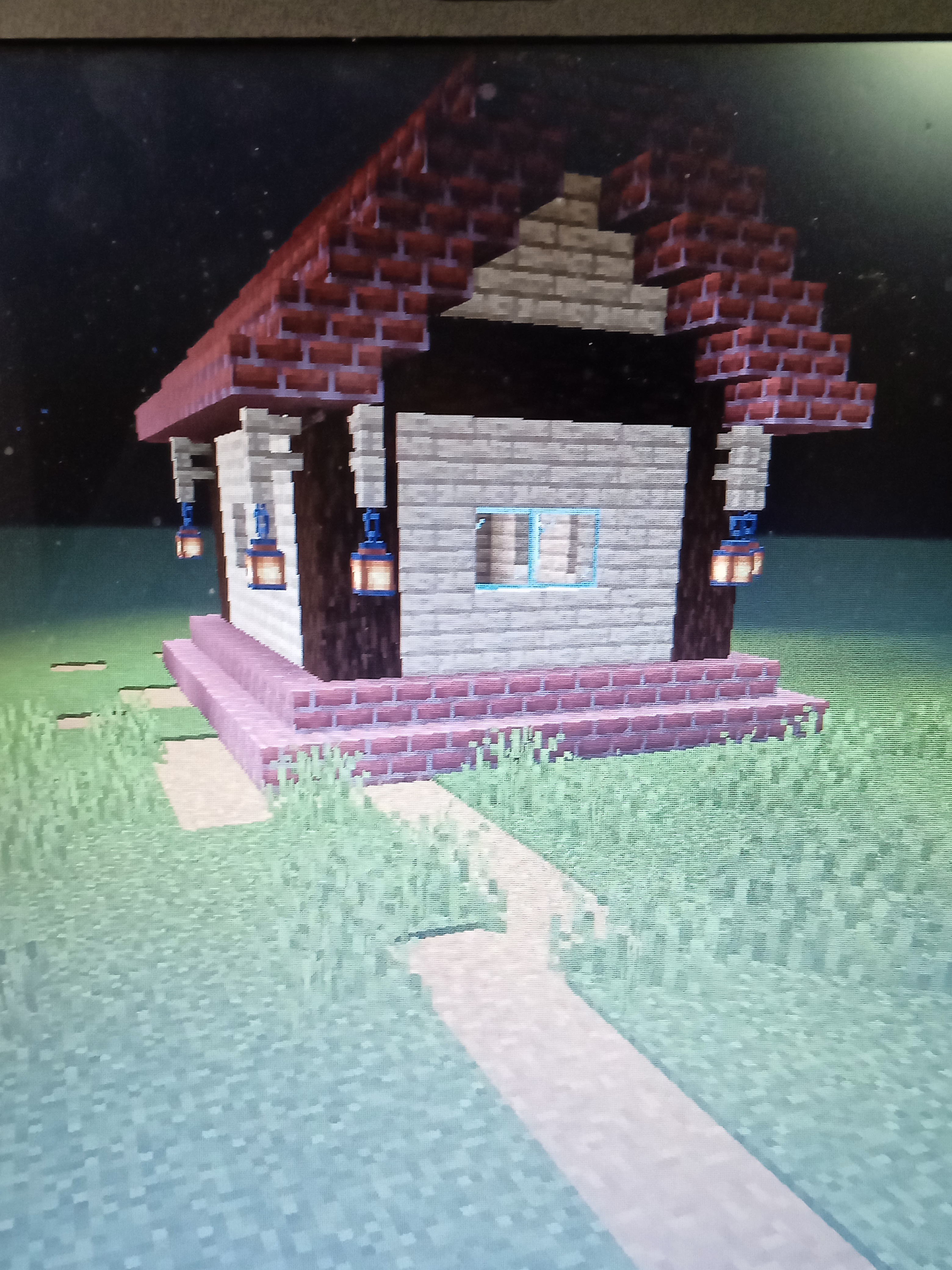 Строим стартовый дом для березняка в Minecraft| Тайзер Minecraft