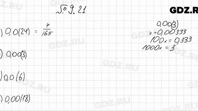 № 9.21 - Алгебра 8 класс Мордкович