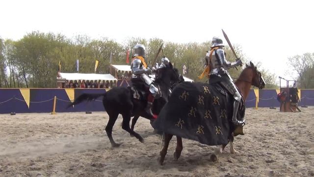 20160501 Турнир Святого Георгия 2016. Второй раунд. Меле (бой за знамя)