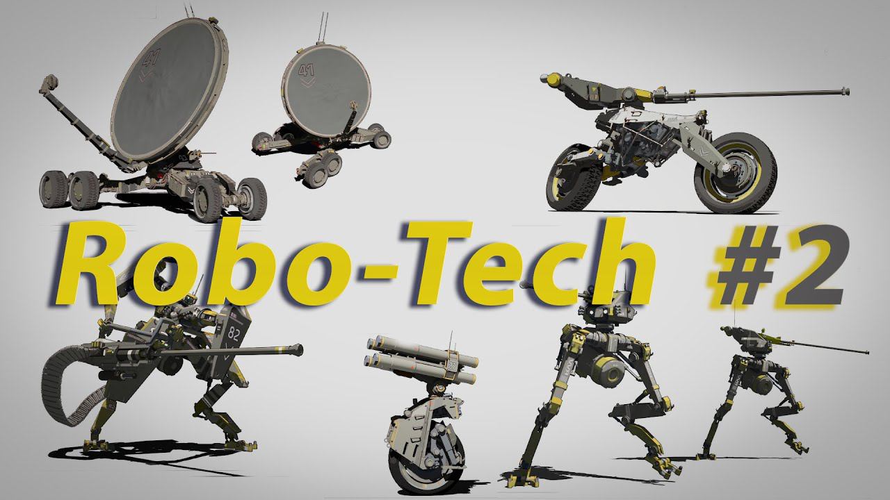 Blender#Моделим#Robo-Tech#02
