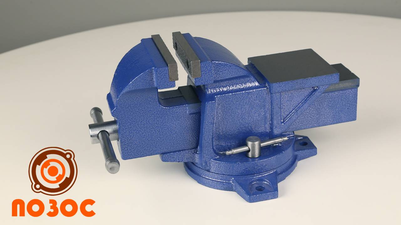 ТИП 3472 Тиски слесарные поворотные усиленные