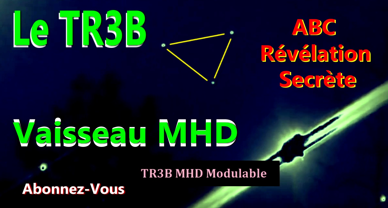 Un OVNI ou un TR-3B Astra OCCULTER