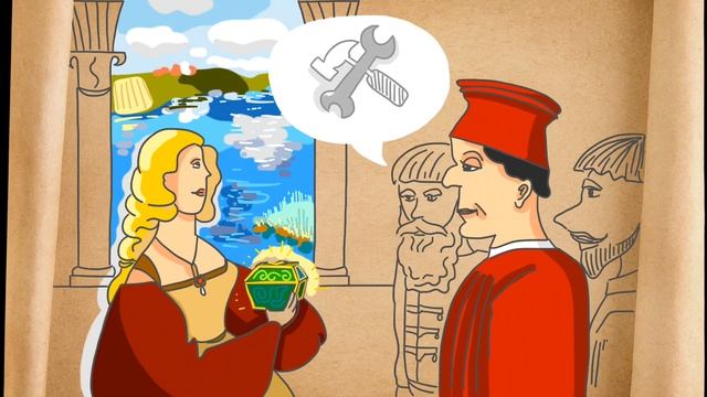 Анимационный мультфильм "Золотые руки"