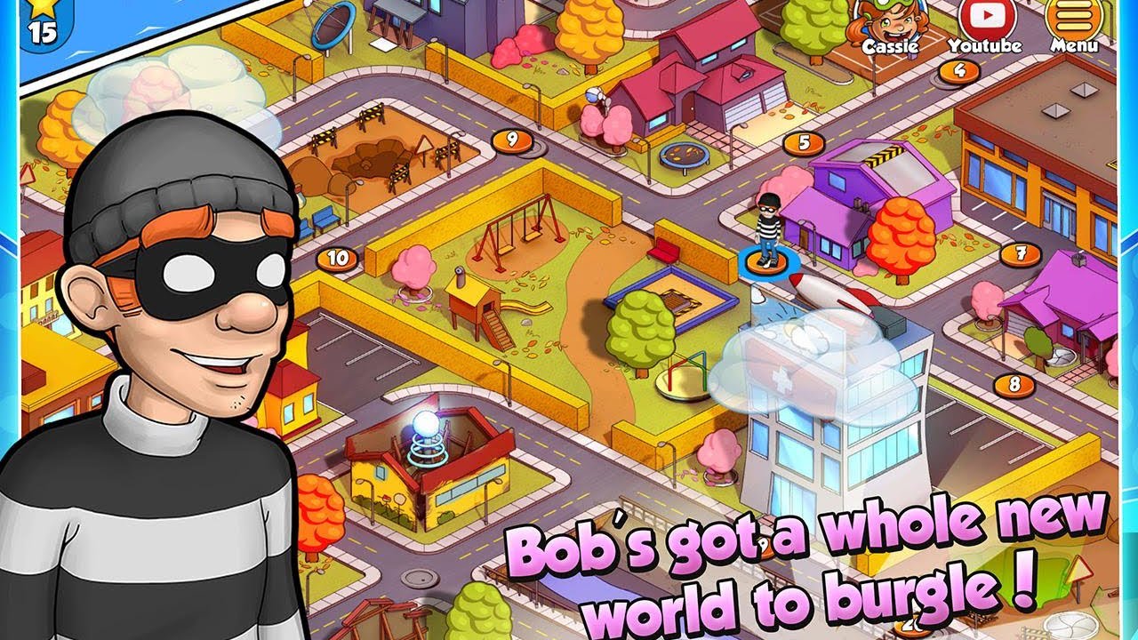 ВОРИШКА БОБ 2! ROBBERY BOB 2 Double Trouble #7 КРУТЫЕ приключения! Прикольная игра Robbery Bob!