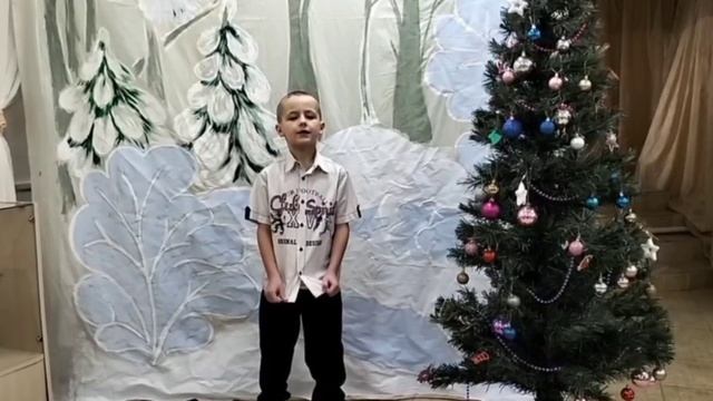 Демиденко Даниил, 7 лет. Слова народные, "О чём поёт тебе снежная вьюга"