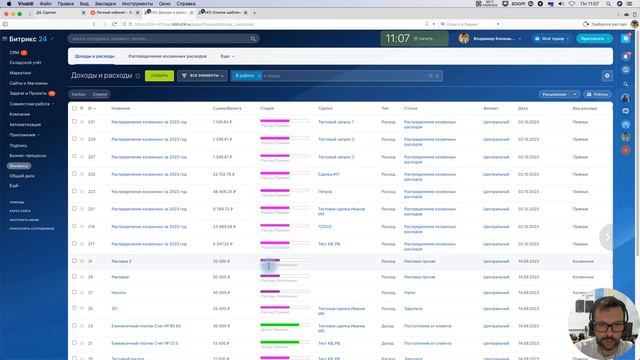 Распределение косвенных затрат для Битрикс24!