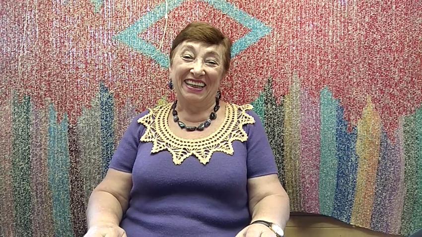 Воротничок "Уголки". Мастер-класс по вязанию крючком от О. С. Литвиной.