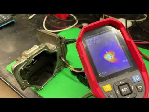 Ремонт ЭБУ Webasto BMW медленный вентилятор