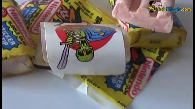 Bubble Gum Nintendo 1989 USA Topps - Bubble TV №21