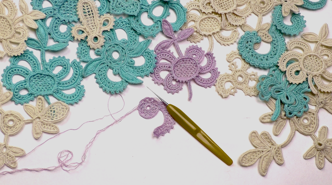 А что же у меня нового?/Новый курс вязания в технике винтажного ирландского кружева