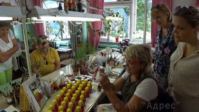 Семёновская Хохломская роспись. Часть 3: Экскурсия по фабрике народных художественных промыслов