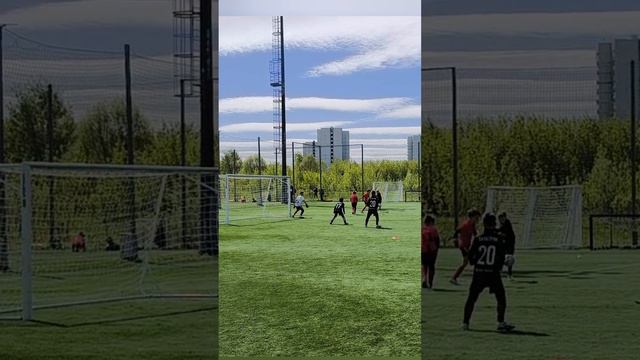 Гол Глеба Симонова в футбольном матче ЛУЧ - РОСТ