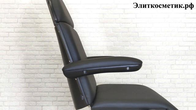 Кресло косметологическое Eva Black Edition, 3 мотора