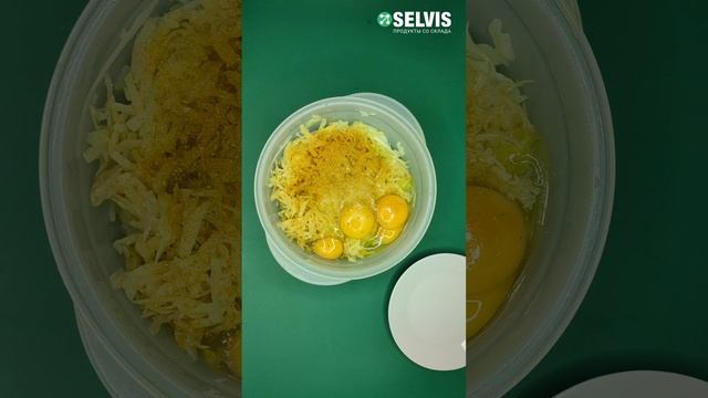 #shorts И мяса не надо! Капустный блин на сковороде