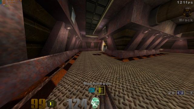 Quake 3 arena 4k, сложность крутой, прохождение DM12