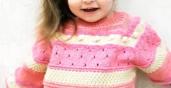 #3 Детский джемпер ФАНТАЗИЯ // Подробное описание