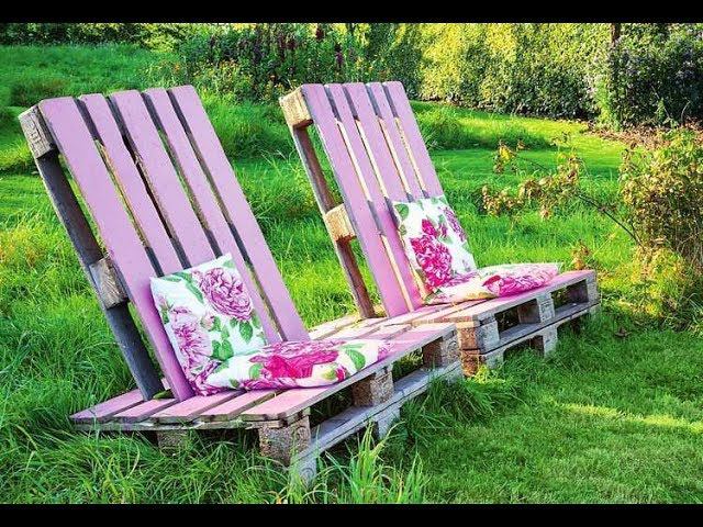 Альтернативная Мебель из ПАЛЛЕТ.  50 новых идей для сада и интерьера