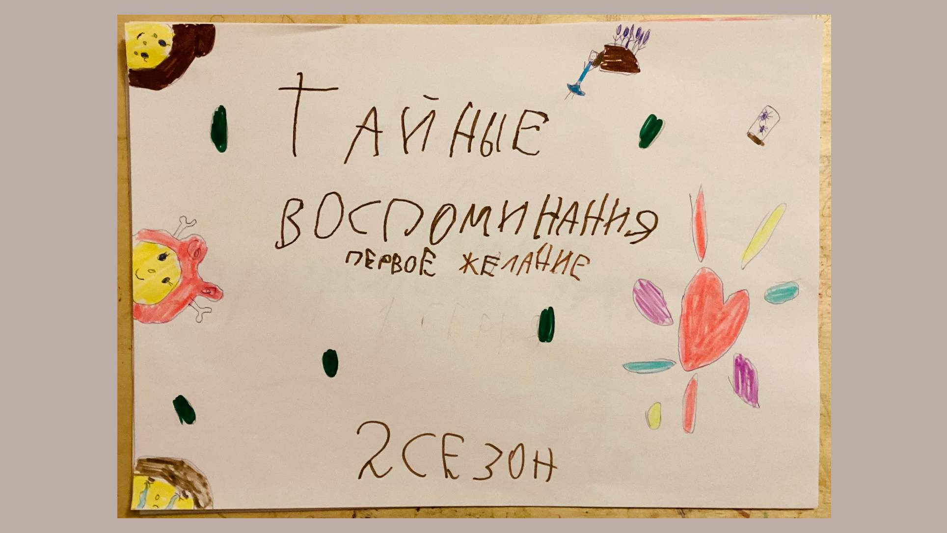 Тайные воспоминания: первое желание (все серии)