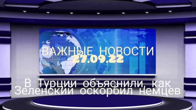 В Турции объяснили, как Зеленский оскорбил немцев #shorts