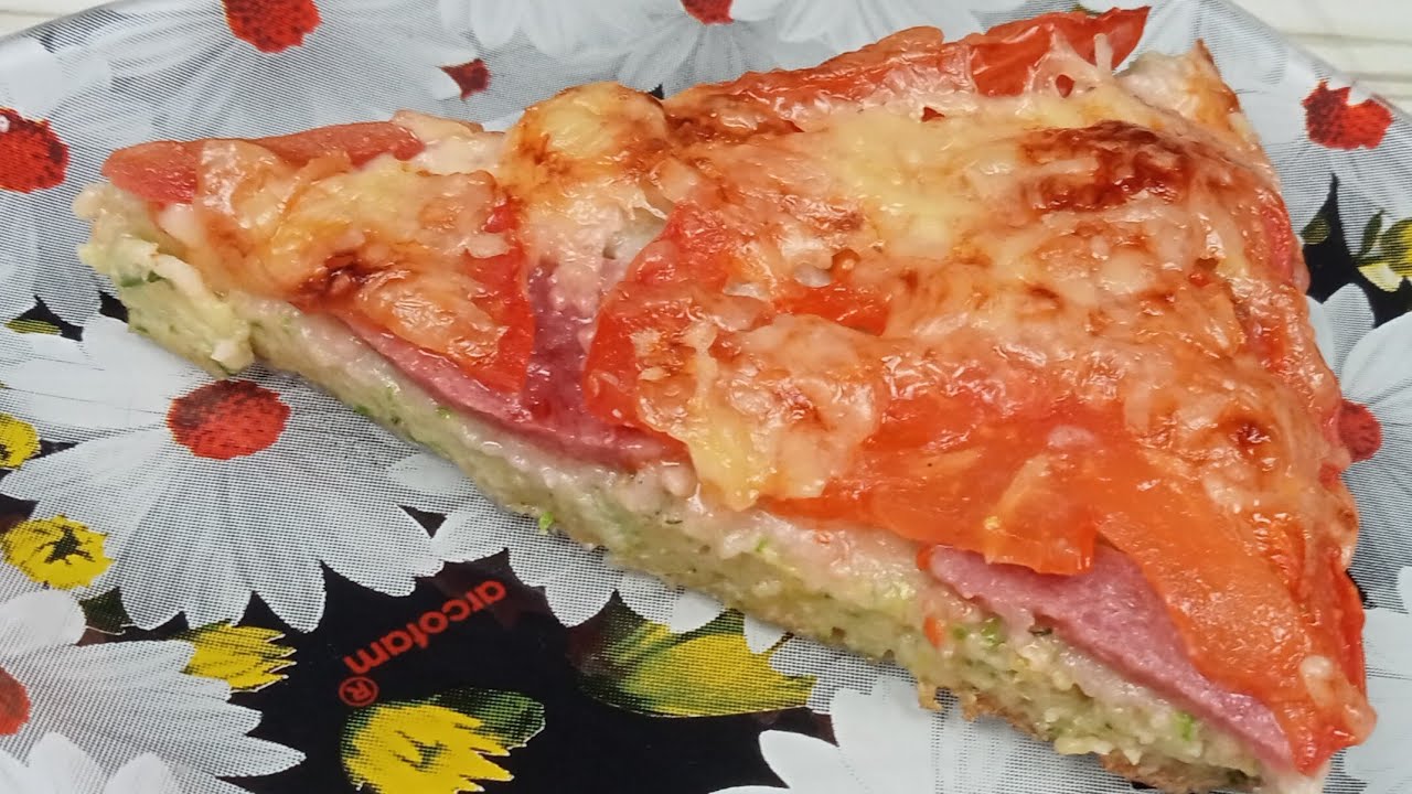 Пицца из кабачков