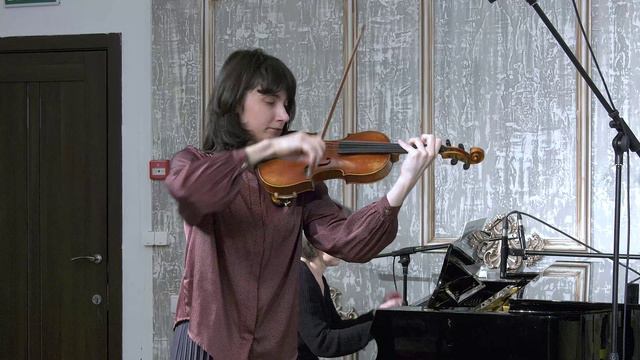 С.С. Прокофьев Концерт  №1 для скрипки с оркестром. Е. Мосиенко скрипка, Ю. Ковалёва фортепиано