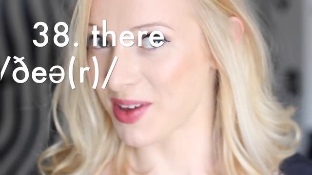 Pronounce the 100 Most Common English Words PERFECTLY  British English Pronunciation