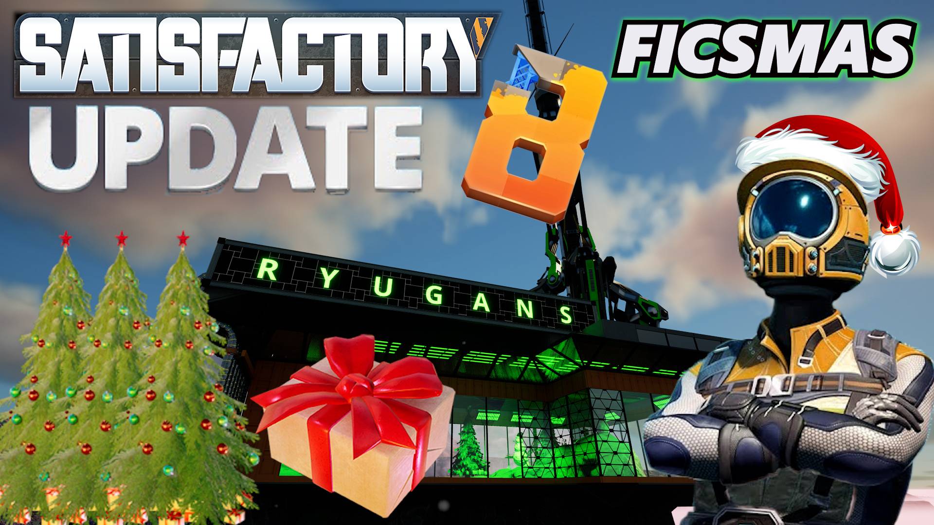 С НОВЫМ ГОДОМ! НОВОГОДНЯЯ СУЕТА В FICSMAS SATISFACTORY.