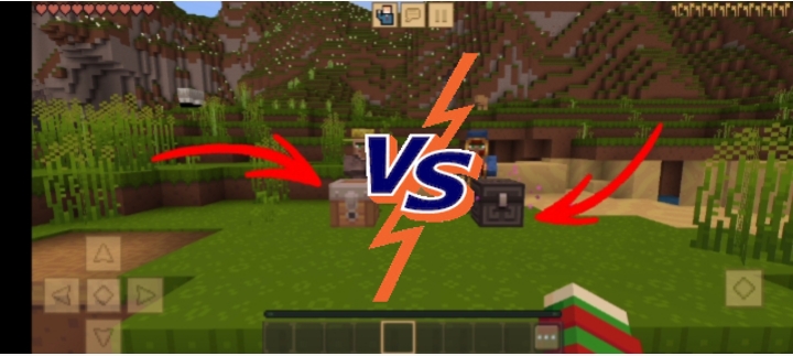 Сундук деревенского жителя против сундук жителя продавца в minecraft | ДимА4 minecraft!