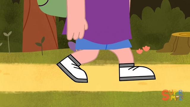 Walking In The Forest _ Kids Songs _ Super Simple Songs