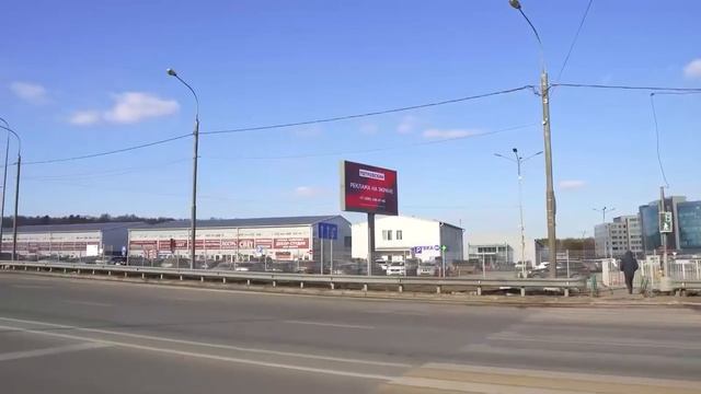 Уличный видеоэкран, г. Москва, Р8 мм