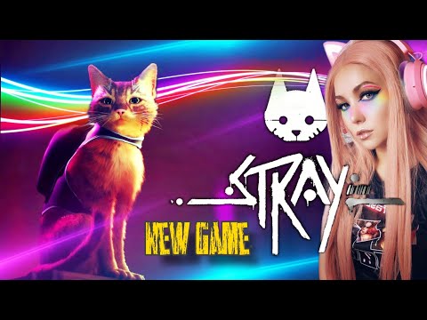 Cyberpunk продолжается!!Перерождение в КОТА!! ➲ Stray (1ч.)
