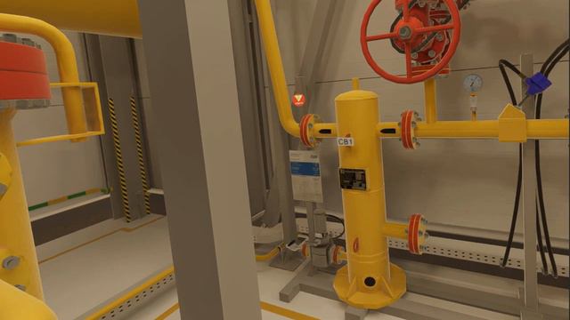 Компьютерный тренажёр «ГПА-32 "Ладога". Проверка готовности к пуску»