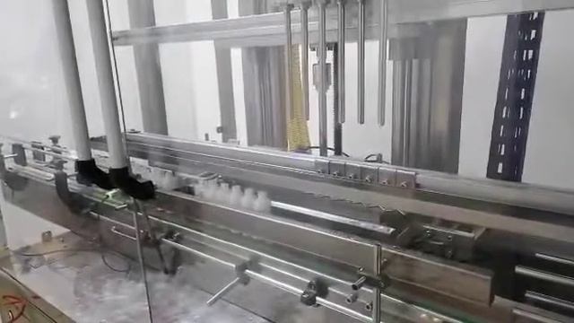 Линия фасовки антисептикблок розлива АБР59автоматический укупор АБУ1этикетировочный комплекс ЭМ5