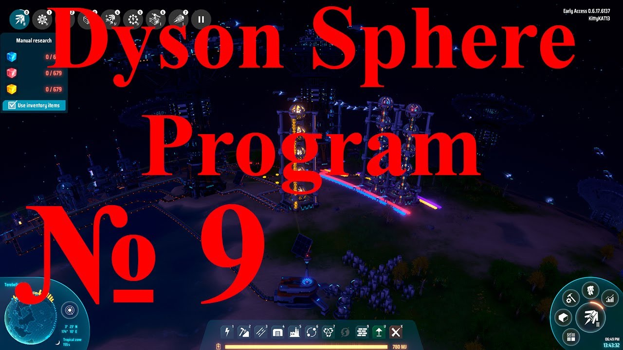 Дейтериевые топливные ячейки - ( Прохождение Dyson Sphere Program № 9)