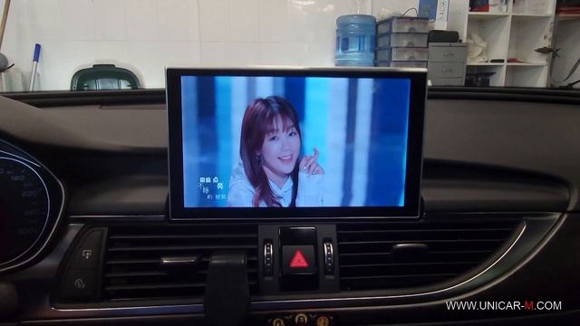 Замена монитора Audi A6 6.5 дюйма на 9 дюймов.mp4